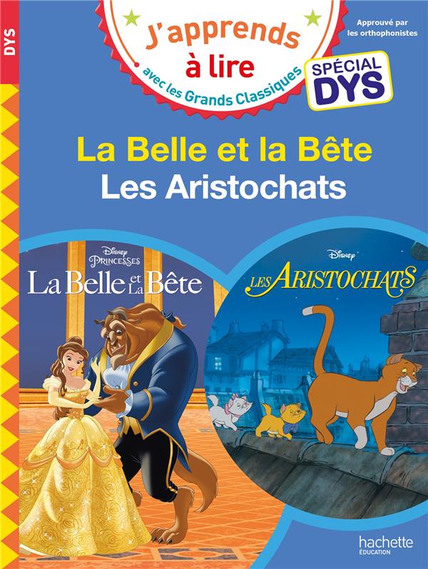 J'apprends à lire : La Belle et la Bête & Les aristochats